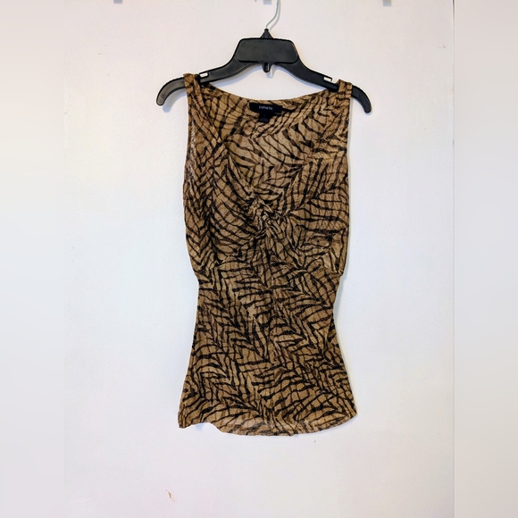 Express | Tops | Y2k Vintage Mesh Top | Poshmark